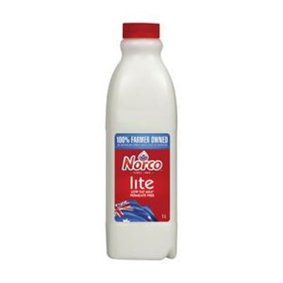 NORCO LITE MILK 1LT : Minchinbury Fruit Market
